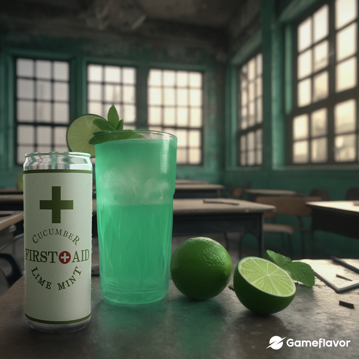 Resident Evil First Aid Drink Collector’s Box – GameFlavor US